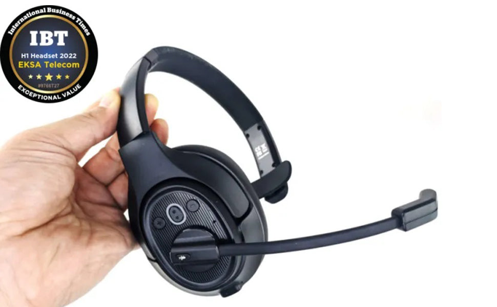 EKSA H1 Wireless Telecom Headset Hands-on Review: Safe Call in Noisy E ...