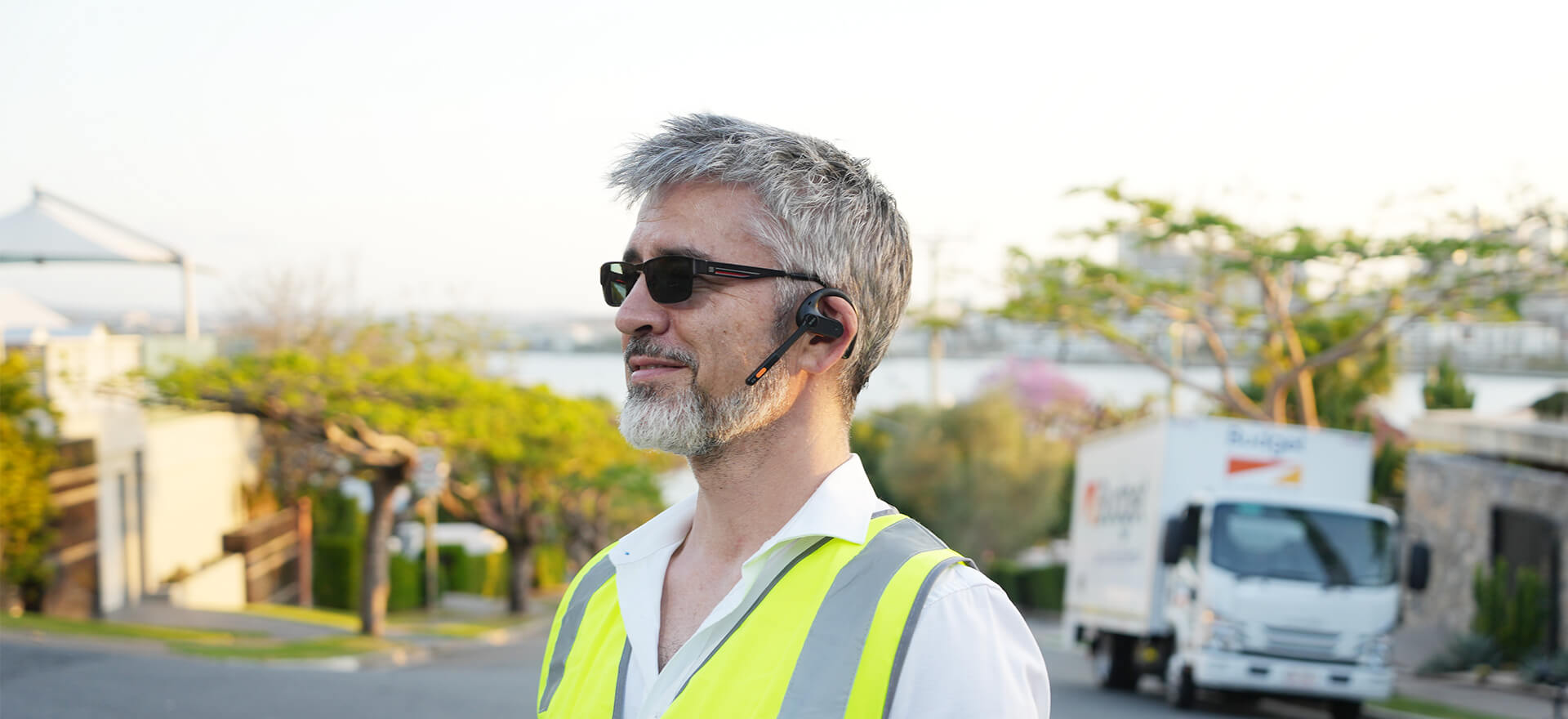 EKSAtelecom® S30 Open-Ear Air Conduction True Wireless Headset